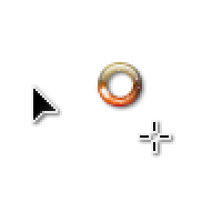 Aero Tailless Shadow Orange Edit Cursors