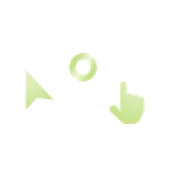 Anathema Light Green and Yellow Cursors
