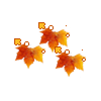 Autumn Leaves Leaf Hojita de Otoño 3 Cursors