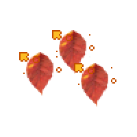 Autumn Leaves Leaf Hojita de Otoño 4 Cursors