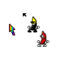 Banana cursors Cursors