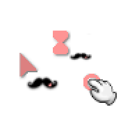 Bigotito (moustache) Cursors