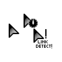 Black and White Void Cursors