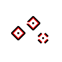 Black/Red Diamond Cursors