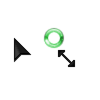 Black Royale Emerald Cursors