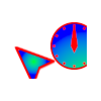 Colour energetic Cursors