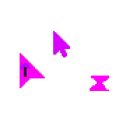 Cotton Candy Cursors