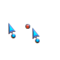 Simple Cyan Cursors