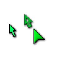 Green Select Cursors