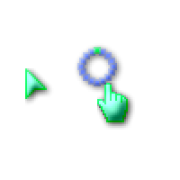 Green Glow Cursors