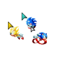 sonic mouse icons Cursors