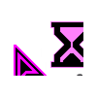 Highly Visible Big Black & Pink Cursors
