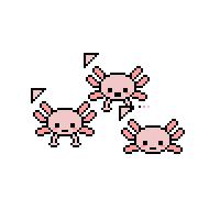 Kawaii Axolotl Cursors