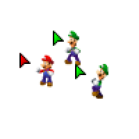 Mario & Luigi Dream Team Cursors