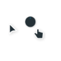 Material Design Dark Small Cursors