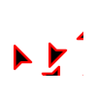 Nexus-Neon-Red-Mini Cursors