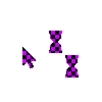 no texture found + glitchy Cursors