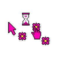 Pink Flower Cursors