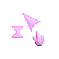 Pink Se7en cursors Cursors