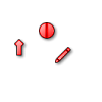 Polar Red Cursors