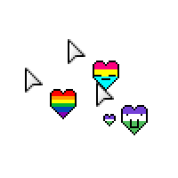 pride pack Cursors