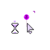 Random Purple Cursorss Cursors