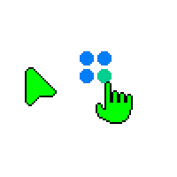 Samsung - Simple green Edition Cursors