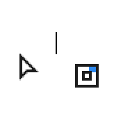 Sans Light Classic White Cursors