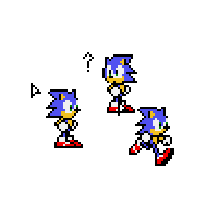 Sonic Pocket Adventure Sonic Modded Cursors