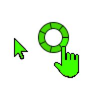 Super Simple Green Cursors