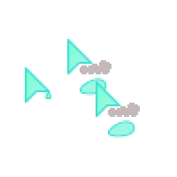 Water Drop (NOT DONE) Cursors
