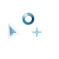 Windows 7 Evo OS Medium Blue Edit Cursors