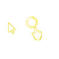 Windows 7 Portal Agressive Yellow Cursors