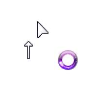 Windows 7 Tailless Purple Cursors