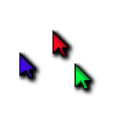 3D-Shaded Mouse Pointers Cursors