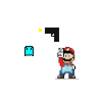 8bit arcade game Cursors