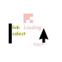 8bit pointers Cursors