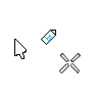 a normal mouse Cursors