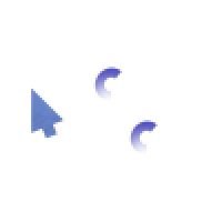 Aeras Blue Cursors
