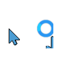 aero-blue Cursors