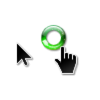 Aero Green Shadow Medium Sized Cursors