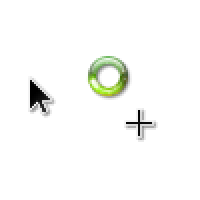 Aero Light Green Shadow Cursors