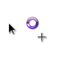 Aero Purple Shadow Cursors