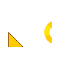 Aero Yellow 10 Cursors