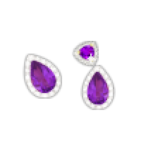 Amethyst in Diamonds Cursors