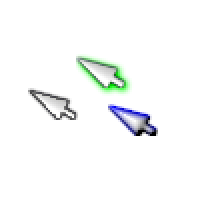 Angled Arrow Normal Cursors