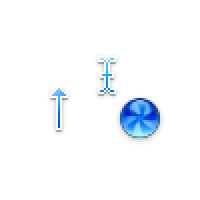 Apple Blue Cursors