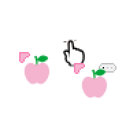 Apple Pink Cursors