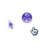 Apple Purple Cursors