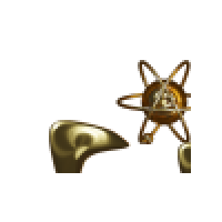 Atomic Gold Cursors